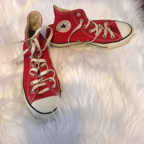 Converse | Shoes | Vintage 9s Red Converse | Poshmark